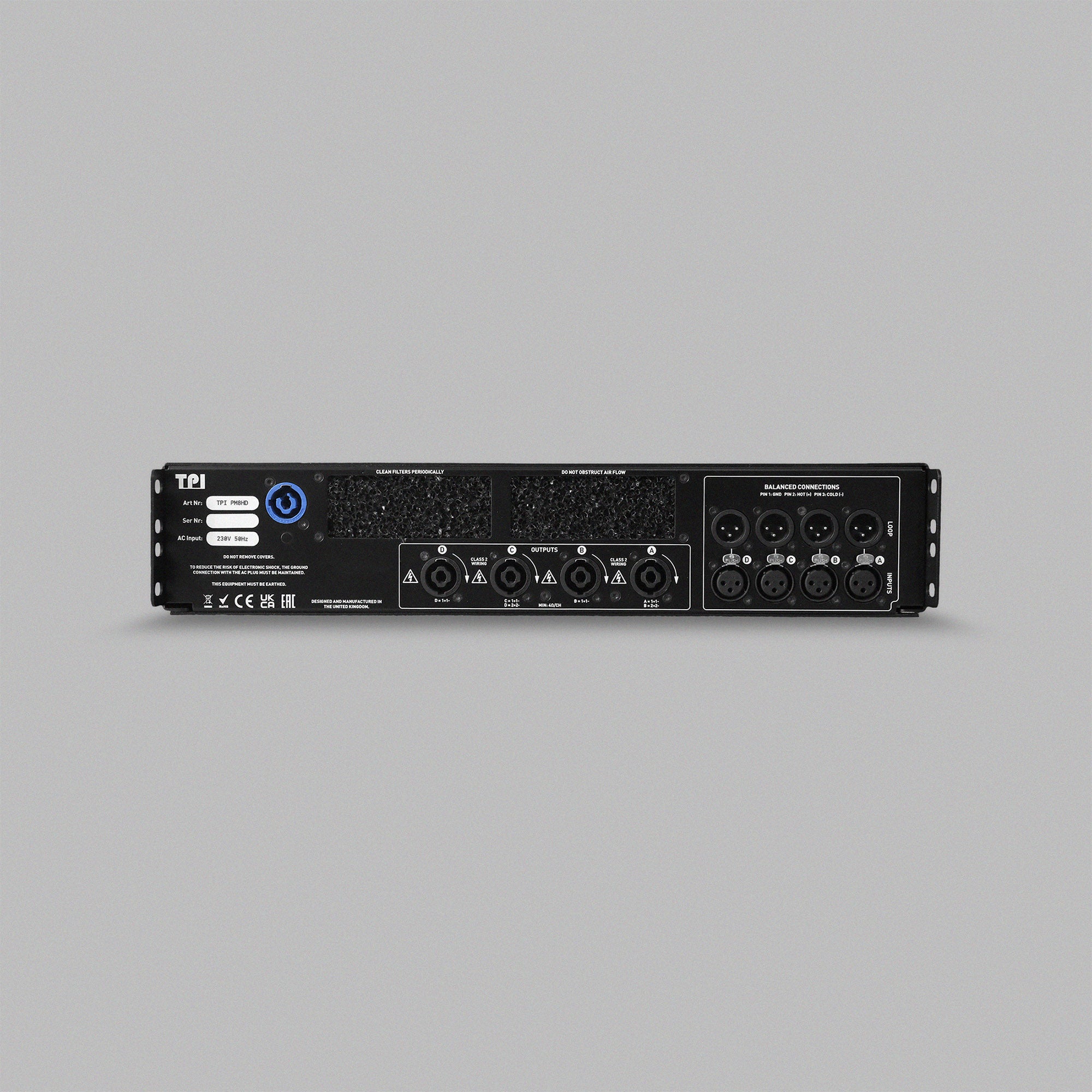 TYPE. PM8HD - TPI